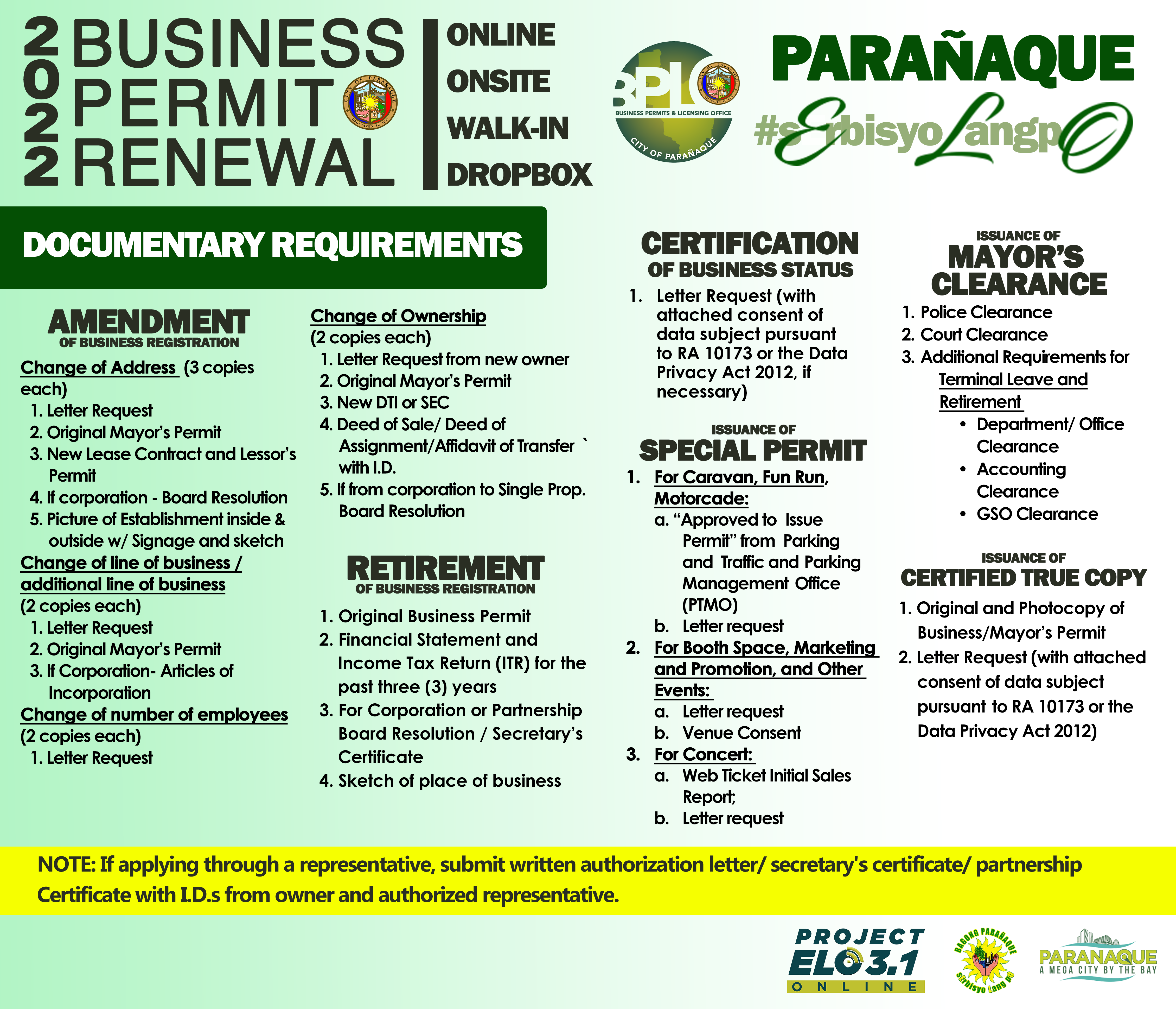 Parañaque Business Permits and Licensing System