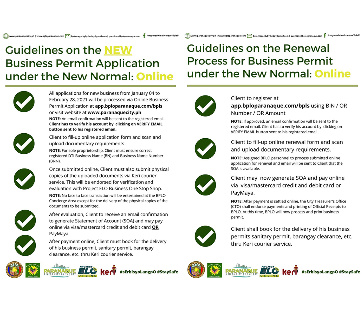 Parañaque Business Permits and Licensing System